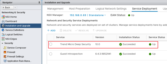 实战趋势/亚信Deep Security 10 for VMware NSX部署 – 炭花侠谷